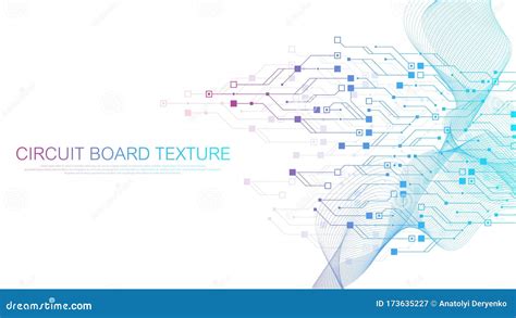 technology circuit board texture background abstract circuit board