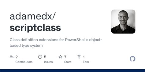 Github Adamedxscriptclass Class Definition Extensions For
