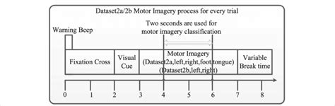 The Procedure Of Single Trial Motor Imagery In BCI Competition IV The Download Scientific