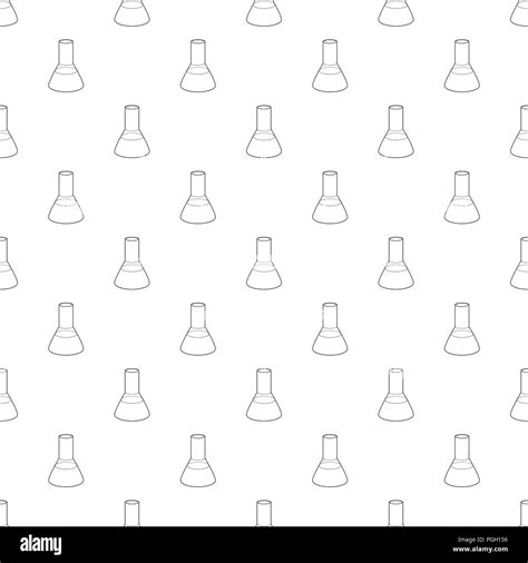 Laboratory Flask Icon Outline Style Stock Vector Image Art Alamy