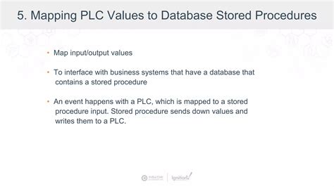 12 Ways To Use Plcs And Sql Databases Together Ppt