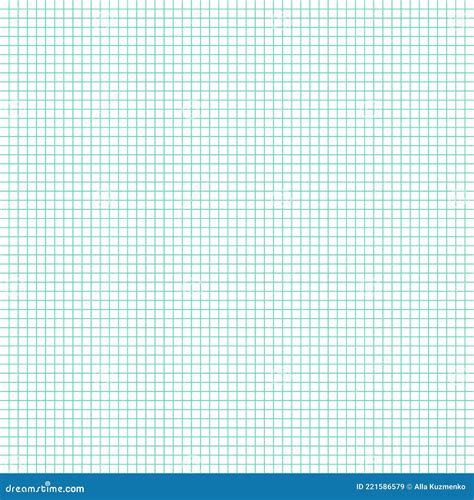 Grid Paper Abstract Squared Background With Color Graph Stock Vector