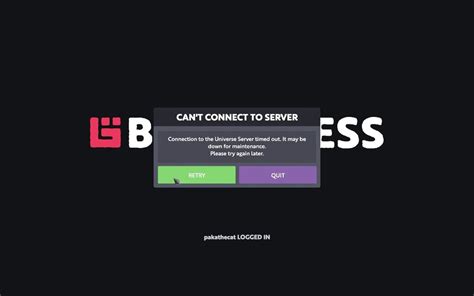 Can T Connect To Server Error On Steam Deck Reports Boundless Community