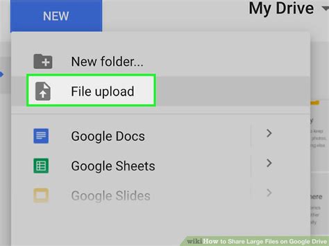 How To Share Large Files On Google Drive Steps With Pictures