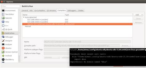 application development ubuntu sdk mkspec ask ubuntu