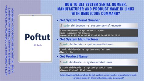 Dmidecode 序列号如何在linux中使用dmidecode命令获取系统序列号,制造商和产品名称? Csdn博客 Dmidecode 序列号如何在linux中使用dmidecode命令获取系统序列号,制造商和产品名称? Csdn博客