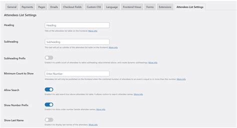 how to display attendee list for your wordpress event on your website
