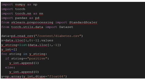 Machinelearning Deeplearning Ai Pytorch Diabetesprediction Anasmita Bhattacharya