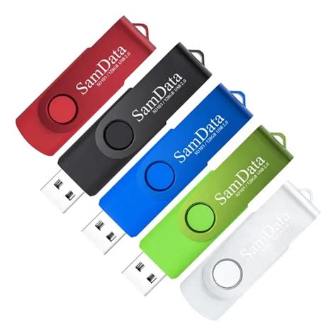 Unidades Flash Usb Samdata De 128 Gb Paquete De 5 Unidades Envío Gratis