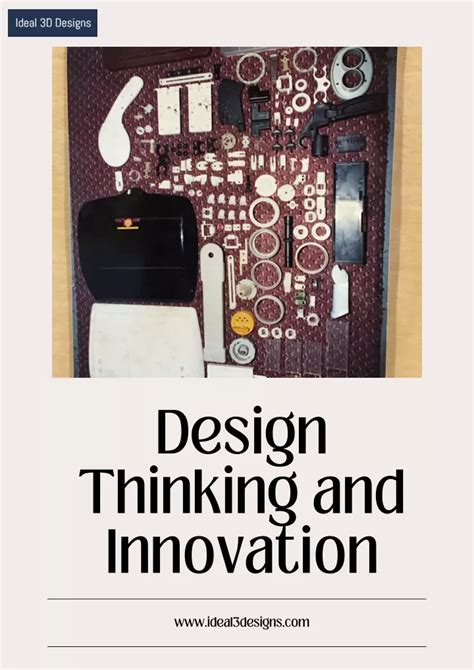 Ppt Elevating Design Thinking And Innovation With Ideal 3d Designs Powerpoint Presentation