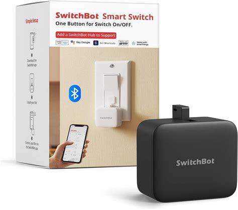 switchbot smart switch button pusher bluetooth fingerbot for rocker switch one way button