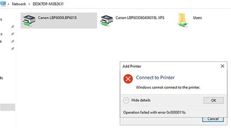 how to fix windows client computer giving error operation failed error