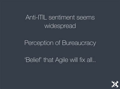 Experiences Joining Agile And Itil For Devops Ppt