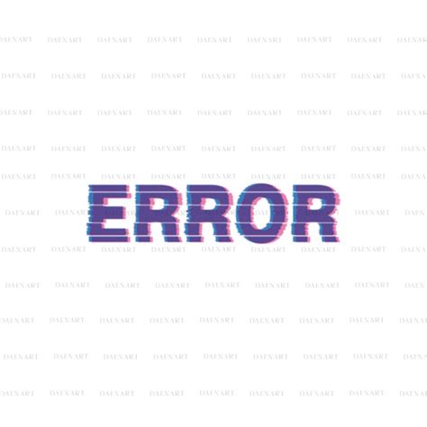 Error Png Glich Png Purpel Png Digital Png Etsy