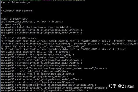 Go命令详解 知乎