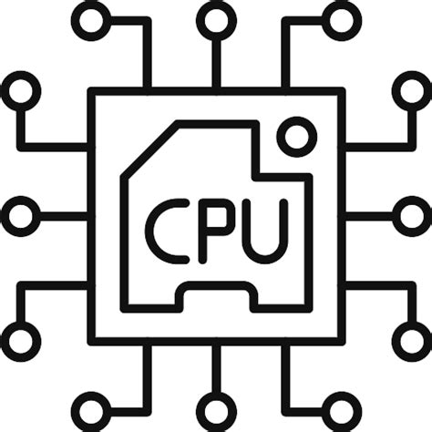 Processor Chip Hardware Microchip Programming Icon Download On Iconfinder