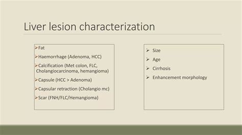Benign Hepatic Masses Ppt