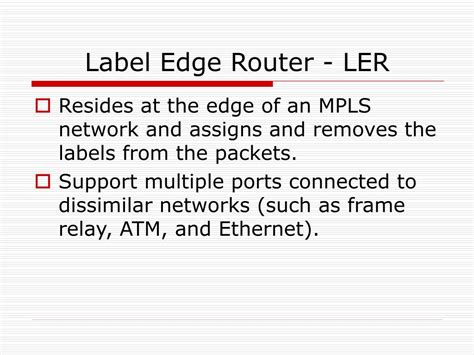 PPT MPLS Introduction PowerPoint Presentation Free Download ID 505496