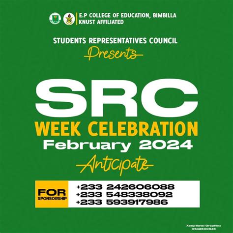 Src Week Celebration Flyer