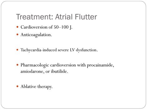Ppt Atrial Flutter And Macroreentrant Atrial Tachycardias Powerpoint