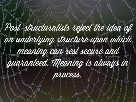 Post Structuralism By Aj Villanueva