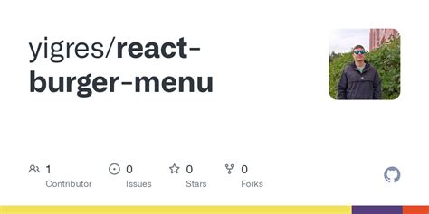 github yigres react burger menu