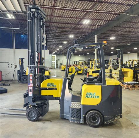 A Wide Selection Of Aisle Master Forklifts With 35 In Stock And