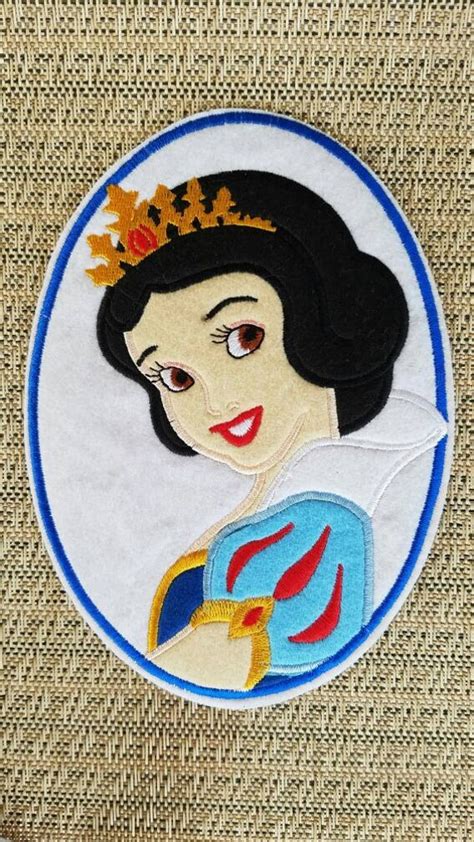 Princess Snow White Patch Inspired Snow White Iron On Etsy