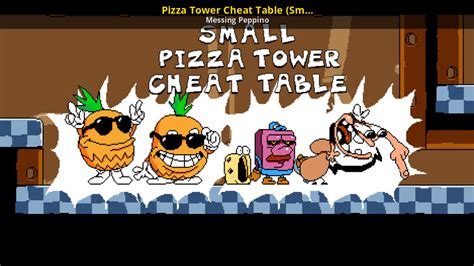 Pizza Tower Cheat Table Small Modding Tool For Pizza Tower Pt Modding Tools