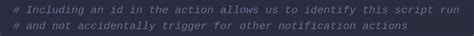 unable to setup actionable notifications in 1 automation specifically