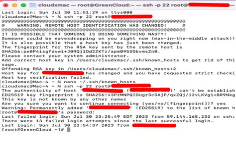 How To Fix The Ssh Warning Remote Host Identification Has Changed Error On Windows And Mac