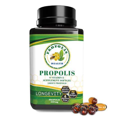 Brazilian Bee Propolis Capsules Ct High Concentrate Dry Extract Boost Your Bee