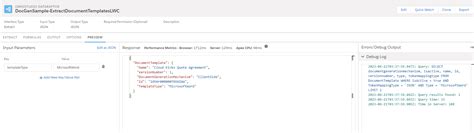 Generate Document Using Document Template Designer Hanovconsulting Blog