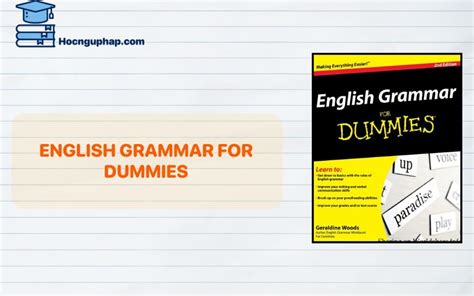 Review Sách Ngữ Pháp English Grammar For Dummies Chi Tiết
