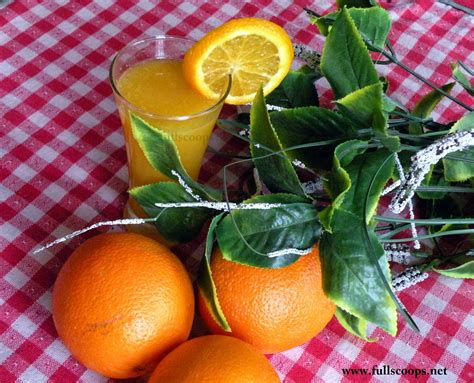 Orange Juice Recipe ~ Full Scoops A Food Blog With Easysimple
