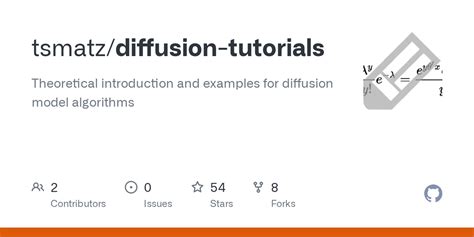 Github Tsmatz Diffusion Tutorials Theoretical Introduction And