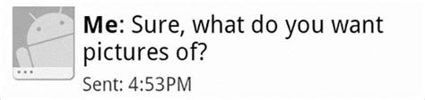 I Received A Text From Someone Asking For Topless Photos I Obliged He Had The Wrong Number