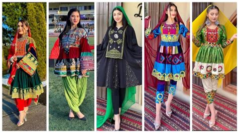 مدلهای زیبا و متفاوت لباس افغانی محفلی دخترانه Youtube