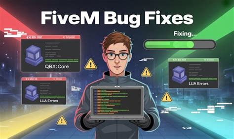 Fix All Bugs And Errors In Your Fivem Esx Qbcore Server By Andyjames9x Fiverr