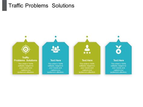 Traffic Problems Solutions Ppt Powerpoint Presentation Layouts Slide Portrait Cpb Presentation