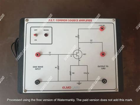 Elmo Stainless Steel Fet Common Source Amplifier At Rs 2200 Piece In Ambala