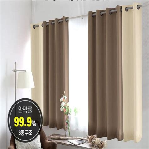 암막커튼 작은창 포인트커튼 아일렛 커텐 거실 가리개 믿고 사는 즐거움 Ssgcom