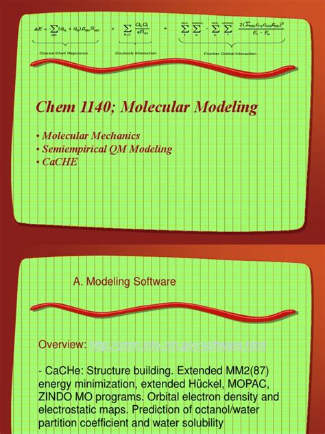 Molecular Modeling Pdf Computational Chemistry Ab Initio Quantum Chemistry Methods