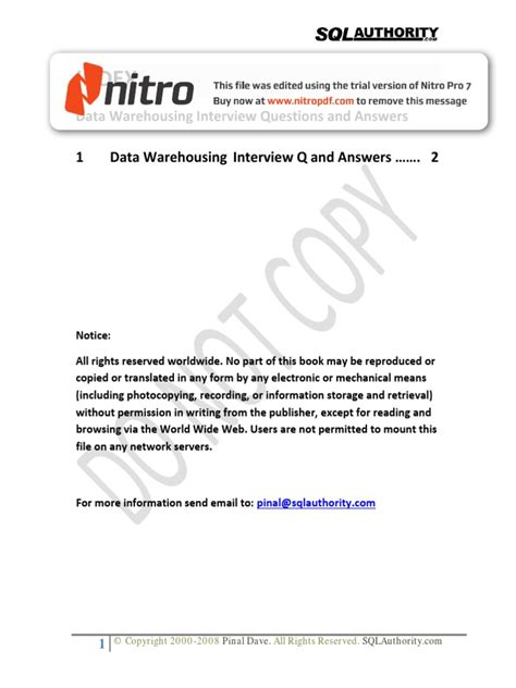 Datawarehousing Interview Questions Answers Pdf Pdf Data Warehouse Data Model