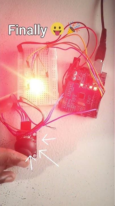 Controlling Leds Using Joystick Arduino Shorts Youtubeshorts