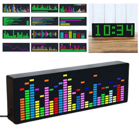 VFD MUSIC SPECTRUM Indicator VU Meter Audio Level Display Amplifier Board USB PicClick UK