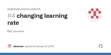 Changing Learning Rate Issue Jongchyisu Mvcnn Pytorch GitHub