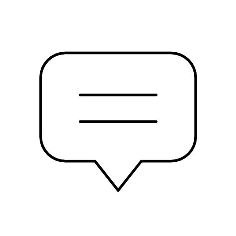 bubble chat message vector svg icon svg repo