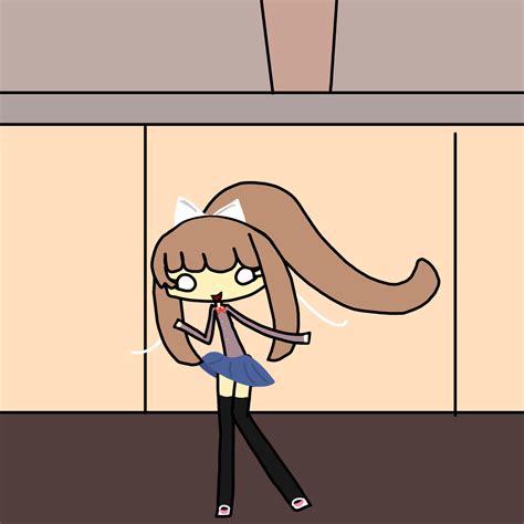 Monika Drawing By Aandliesoriono On Deviantart