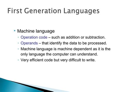 Lect 1 Introduction To Programming Languages Ppt Lect 1 Introduction To Programming Languages Ppt
